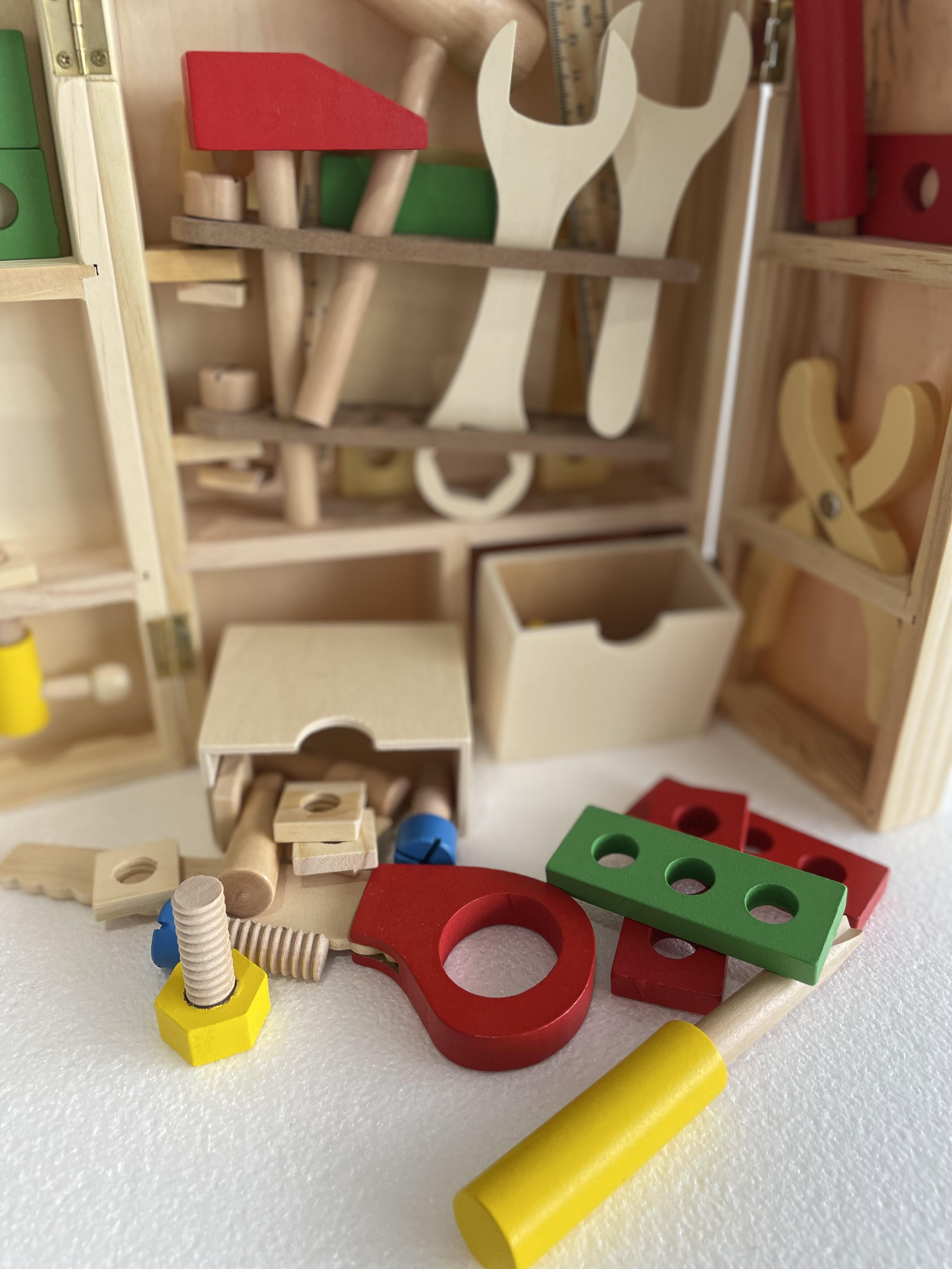 WOODEN TOOL KIT – The Design Planner Kids